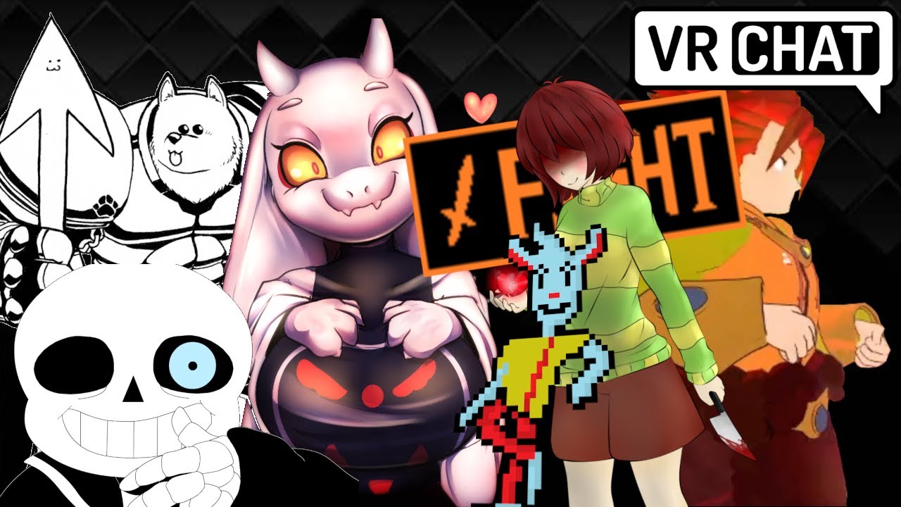 Chara and Friends Revisit VRchat! - YouTube