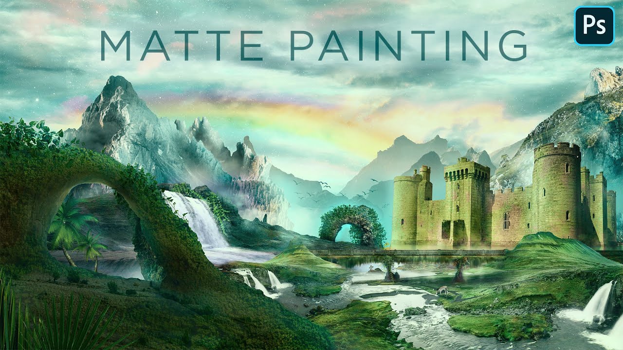 Matte Painting in Photoshop by SM Digital Graph | Photoshop Tutorial ...