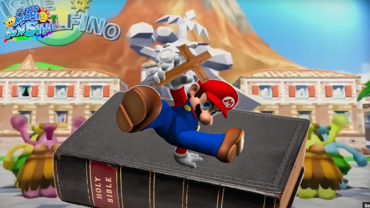 Jesus Died But Mario Kept Sinning - YouTube