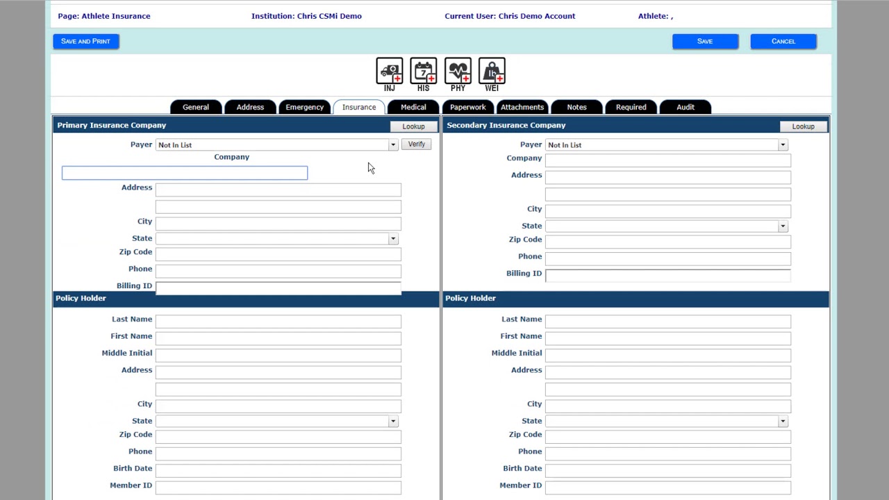 Athlete Database training - YouTube