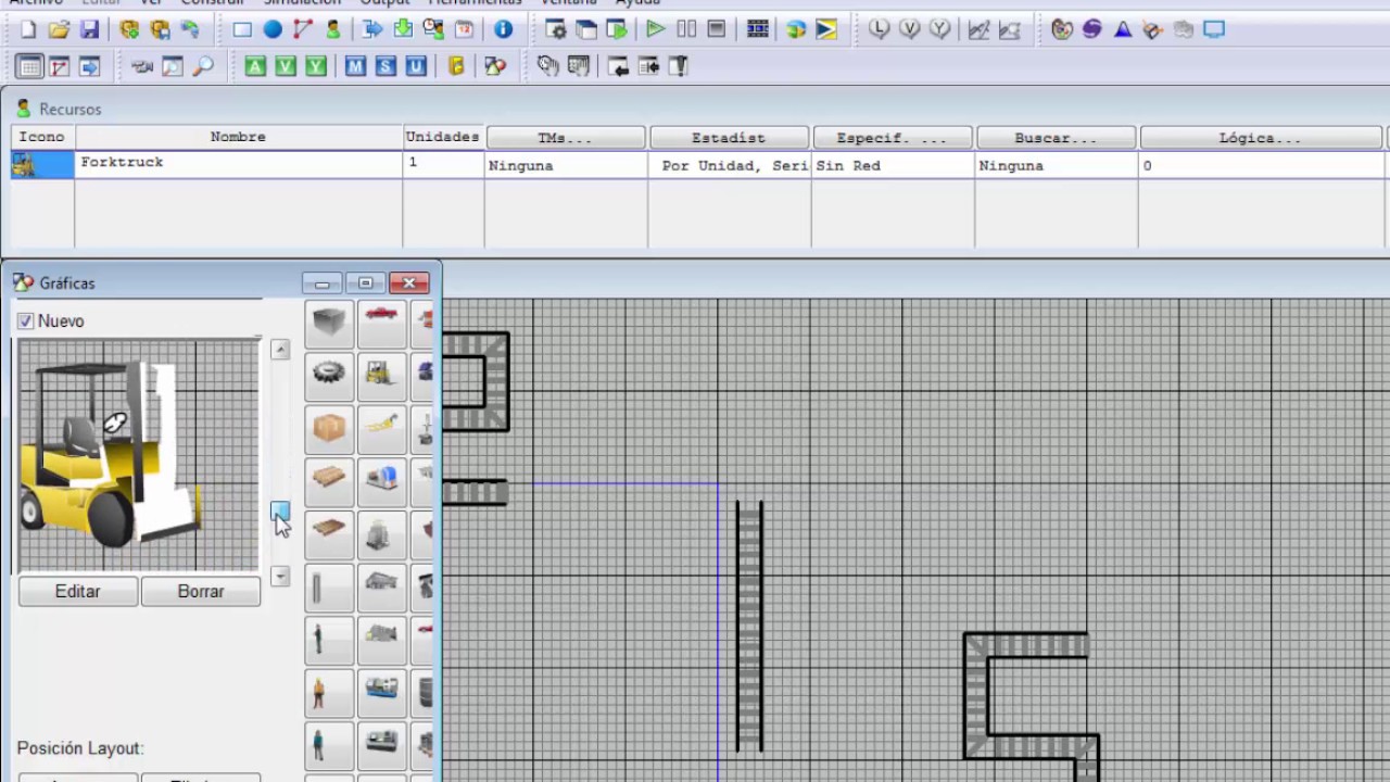 03 Redes de Ruta en Promodel - YouTube