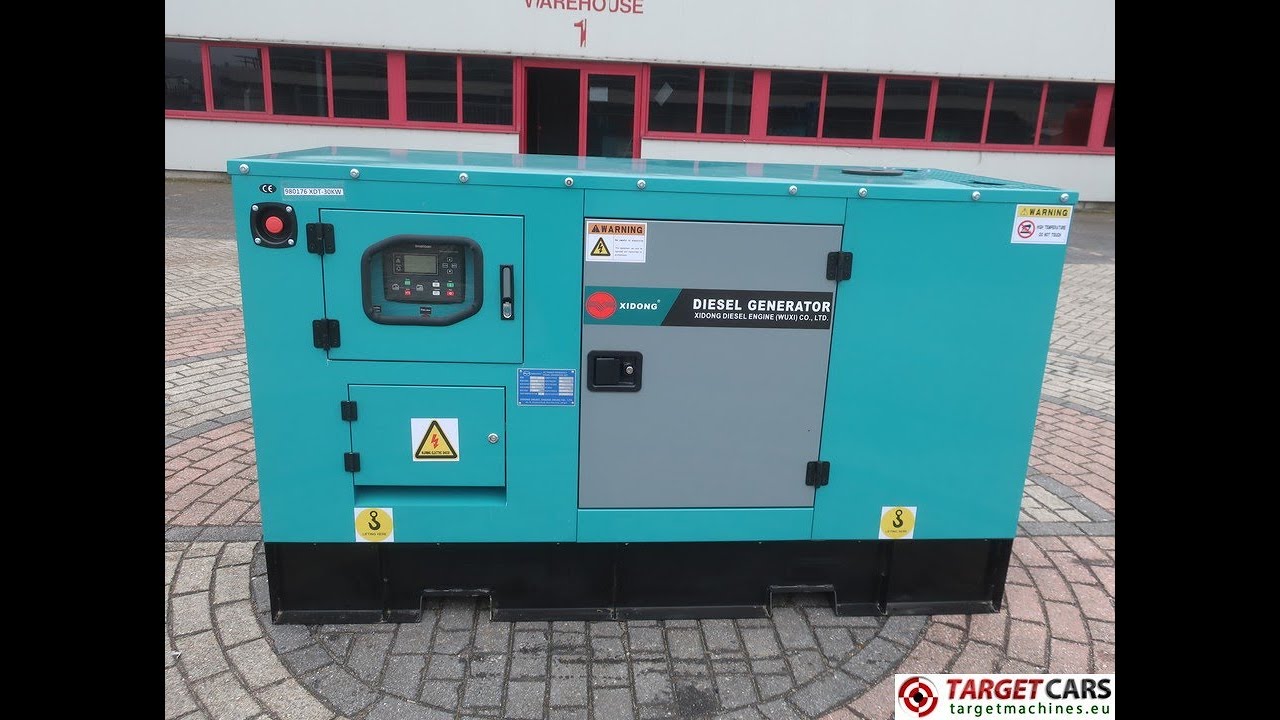 980176 XIDONG XDT-30KW 37.5KVA 3-PHASE 400/230V GENERATOR 2023 NEW ...