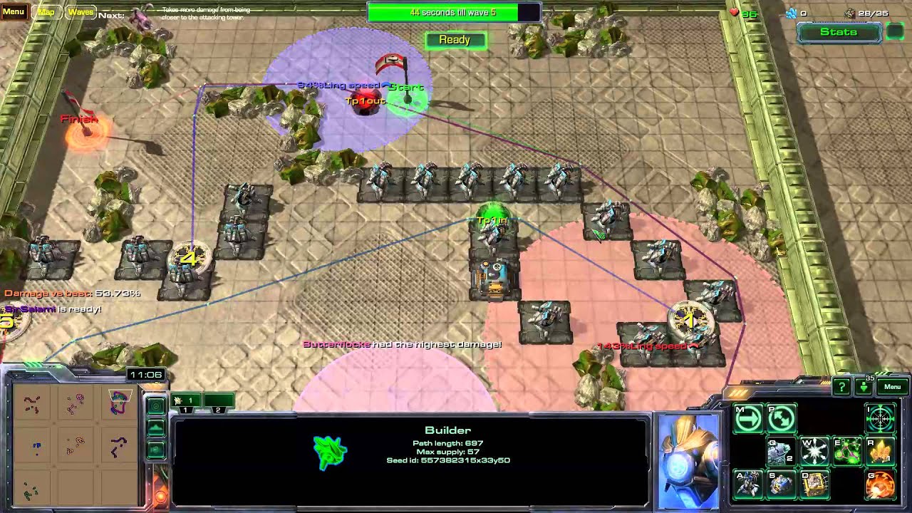 Starcraft 2 Arcade! Entropy TD! - YouTube