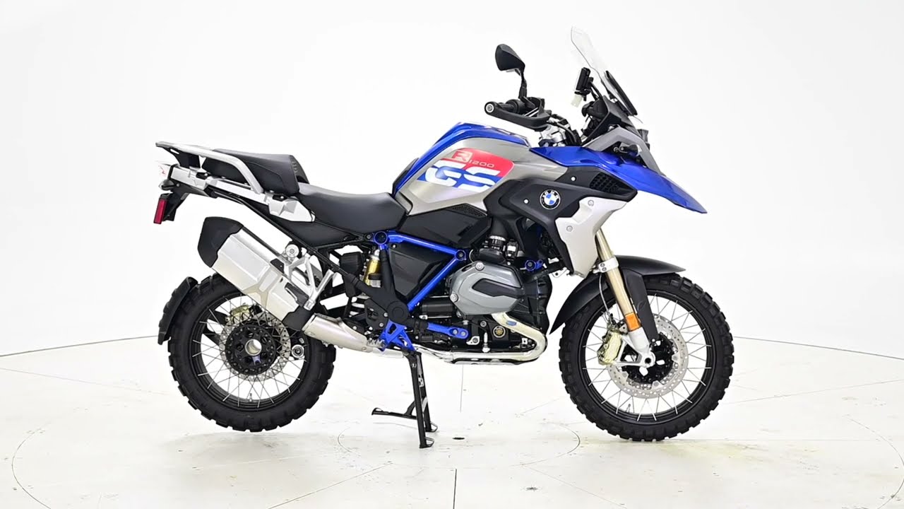 2018 BMW R 1200 GS Lupin Blue Metallic - YouTube