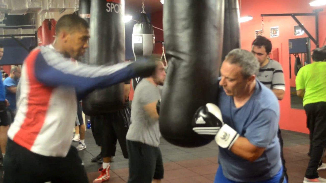 Young Anthony Joshua | 2012 | Boxing Training - YouTube