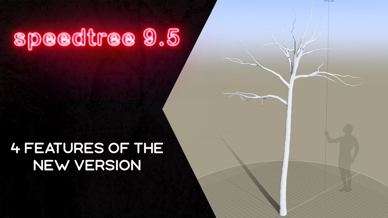 Speedtree 9.5 Features of new version - YouTube