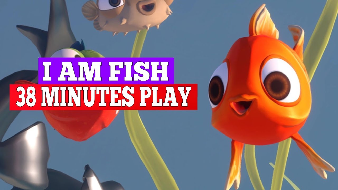 38 MINUTES PLAY - I AM FISH WALKTHROUGH - GOLDFISH ALL LEVELS (PC ...
