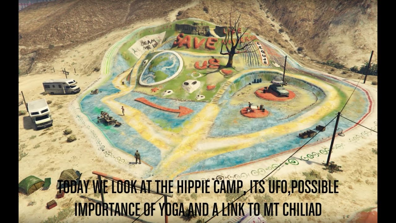 GTA V MT. CHILIAD MYSTERY QUICK REFERENCE - EP3 - HIPPIE CAMP - YouTube