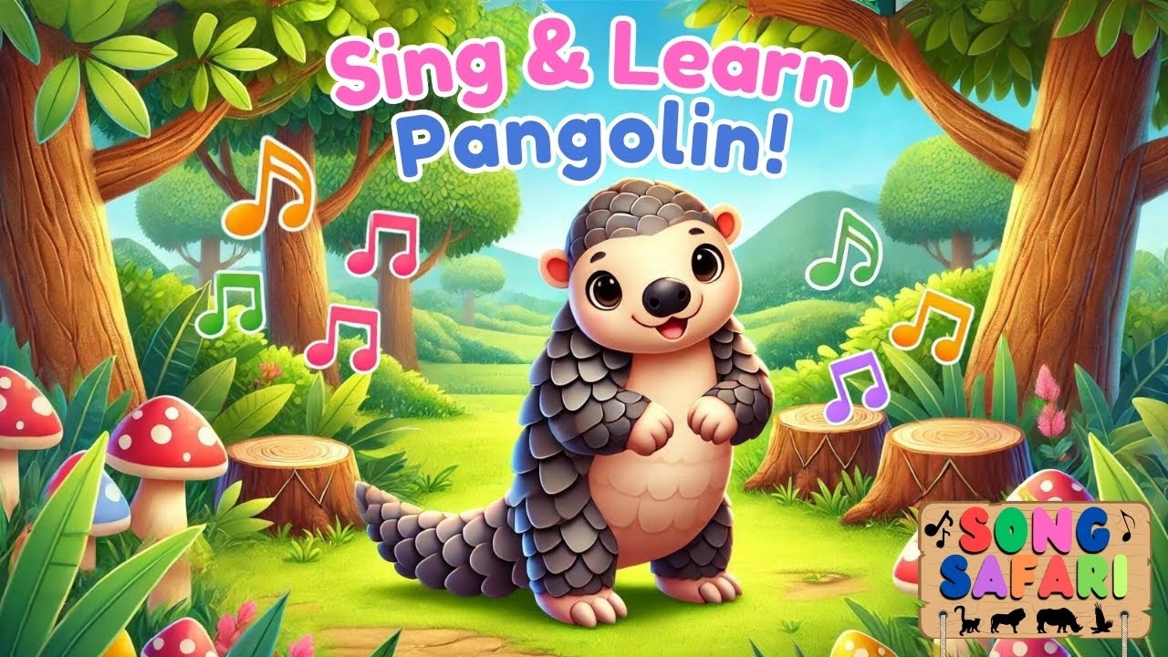 "Dance & Learn: Pangolin Party! | Fun Song About the Unique Pangolin ...