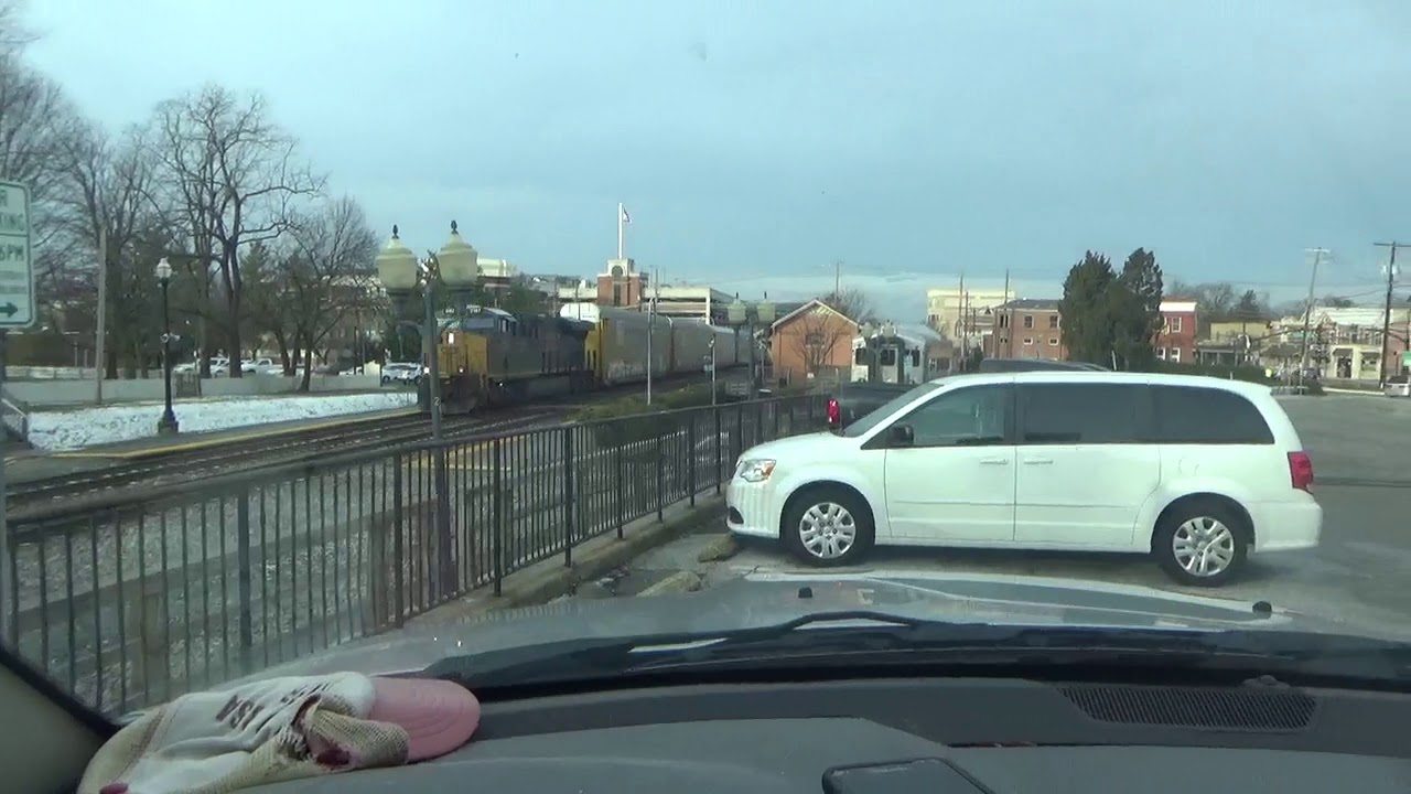 #8756 CSX Q276-08 Loaded Autorack train - YouTube