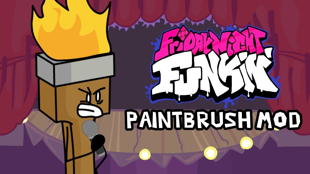 Inanimate Insanity Paintbrush In Friday Night Funkin Mod Gameplay - YouTube