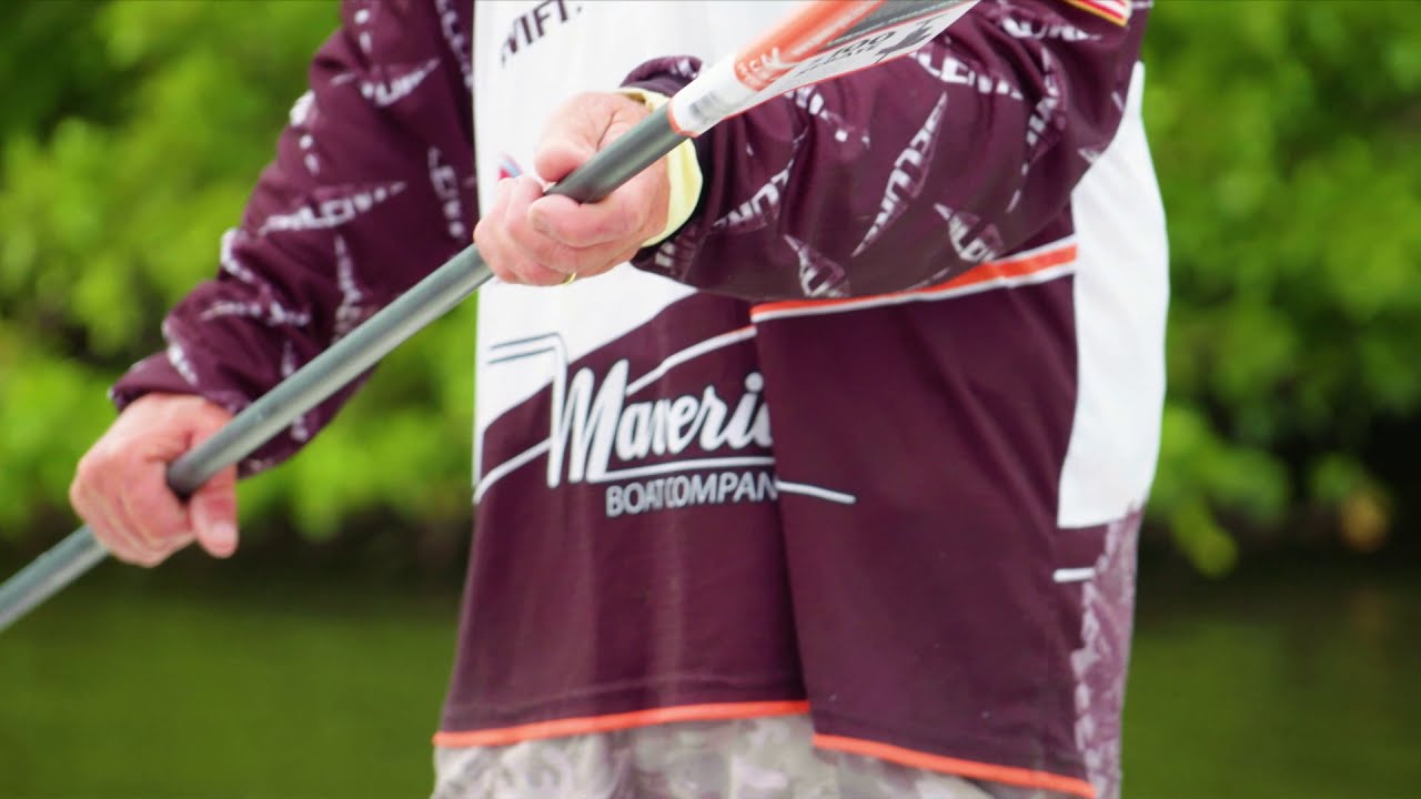 Florida Insider Fishing Report: Using a Power-Pole Spike to manually ...