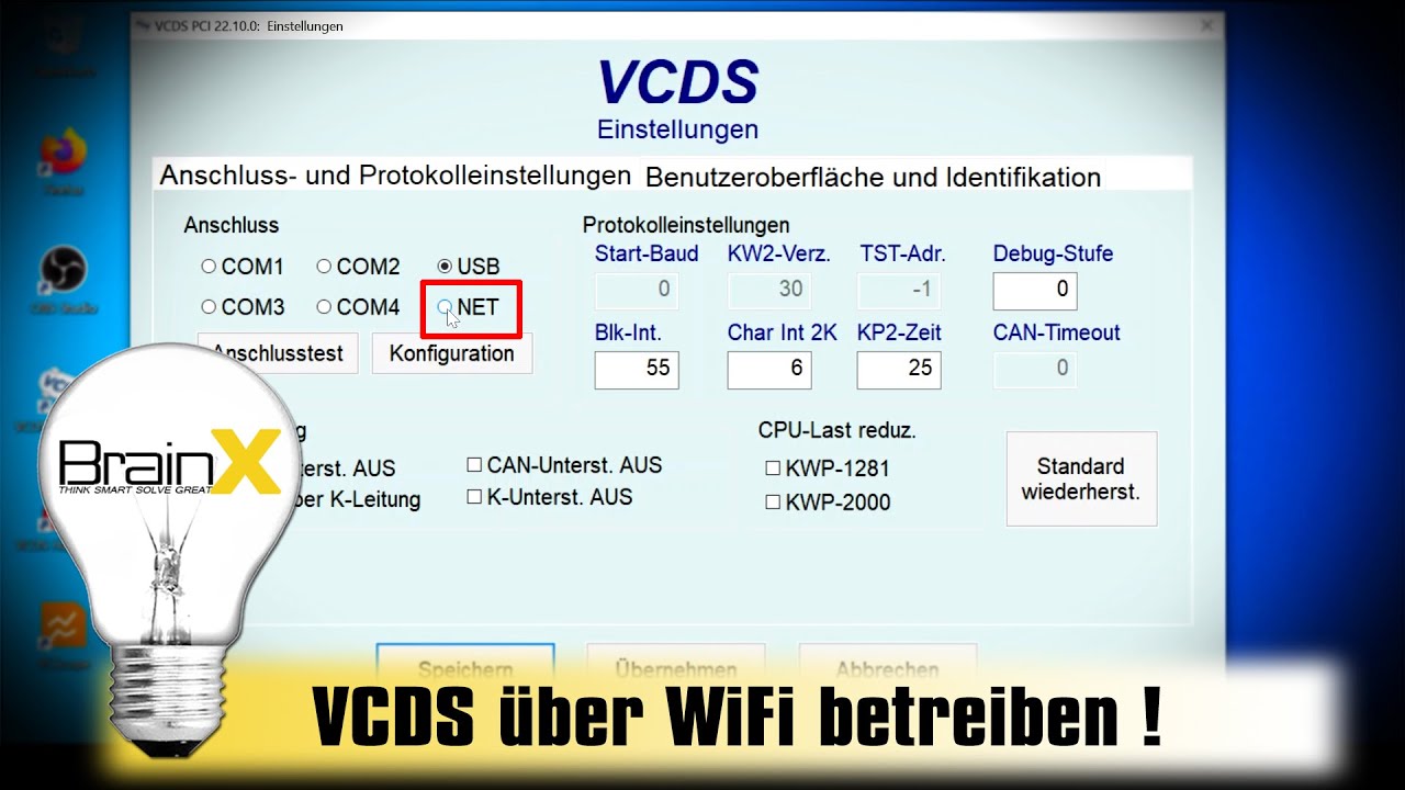 VCDS HEX-NET über WiFi betreiben - Kabellose Diagnose - YouTube