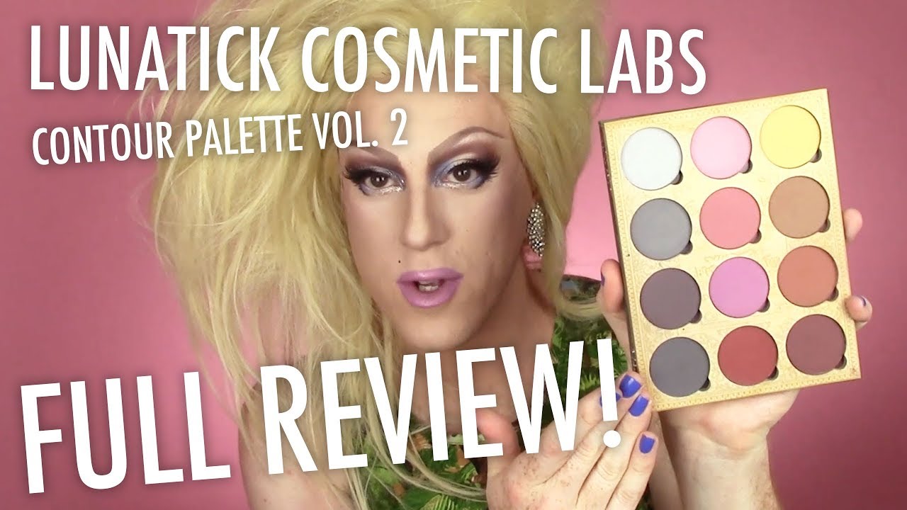 LUNATICK COSMETIC LABS CONTOUR PALETTE VOL. 2 — REVIEW! SWATCHES ...
