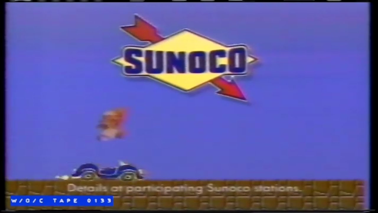 Sunoco "Super Mario Bros " Commercial - 1989 - YouTube