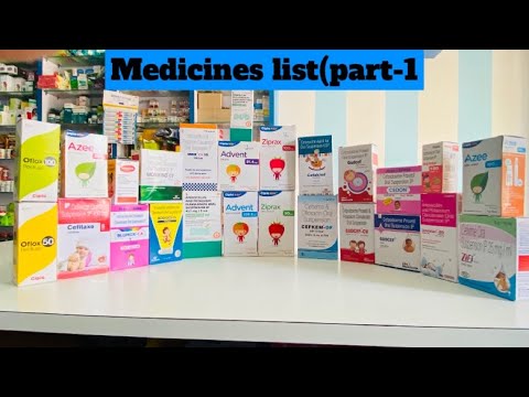 New Medical store Medicine List #Part1#drxfunworld #medicalstore # ...