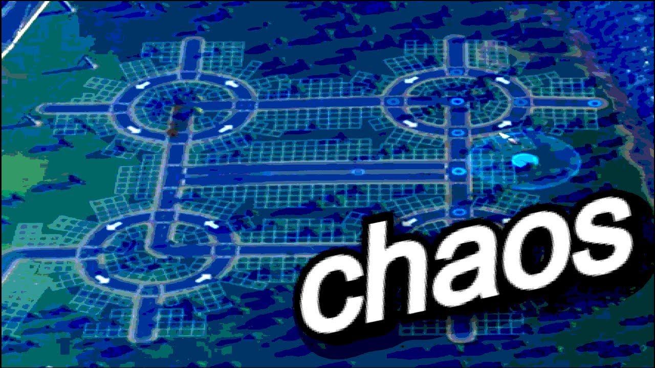 THE MOST CHAOTIC DISTRICT (Cities Skylines) - YouTube