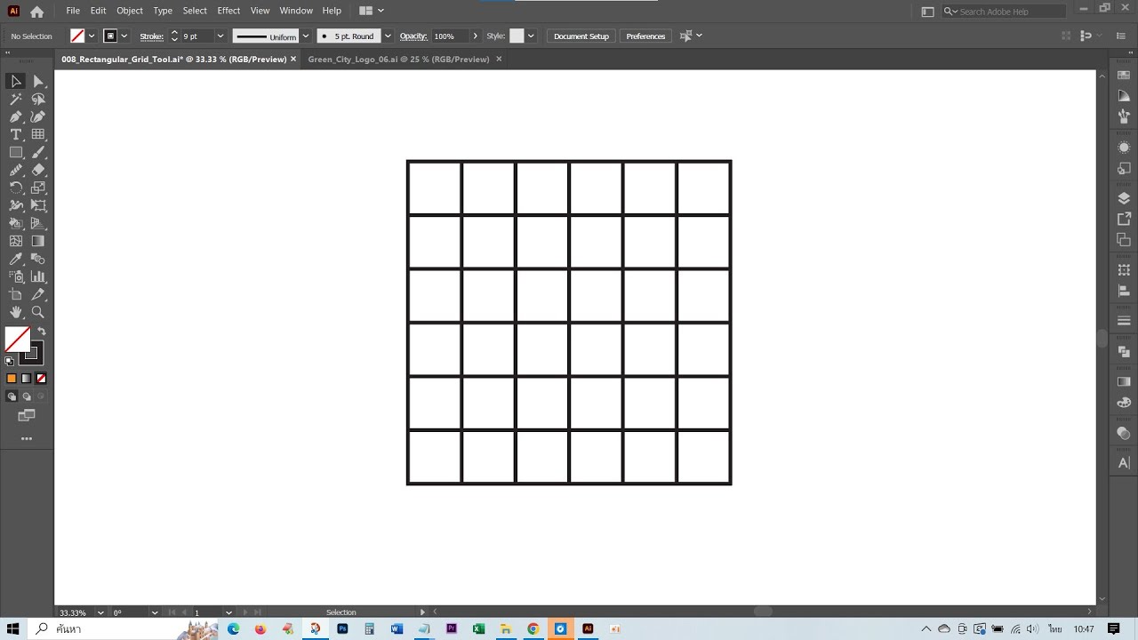 Rectangular Grid Tool Illustrator rectangular-grid-tool-illustrator