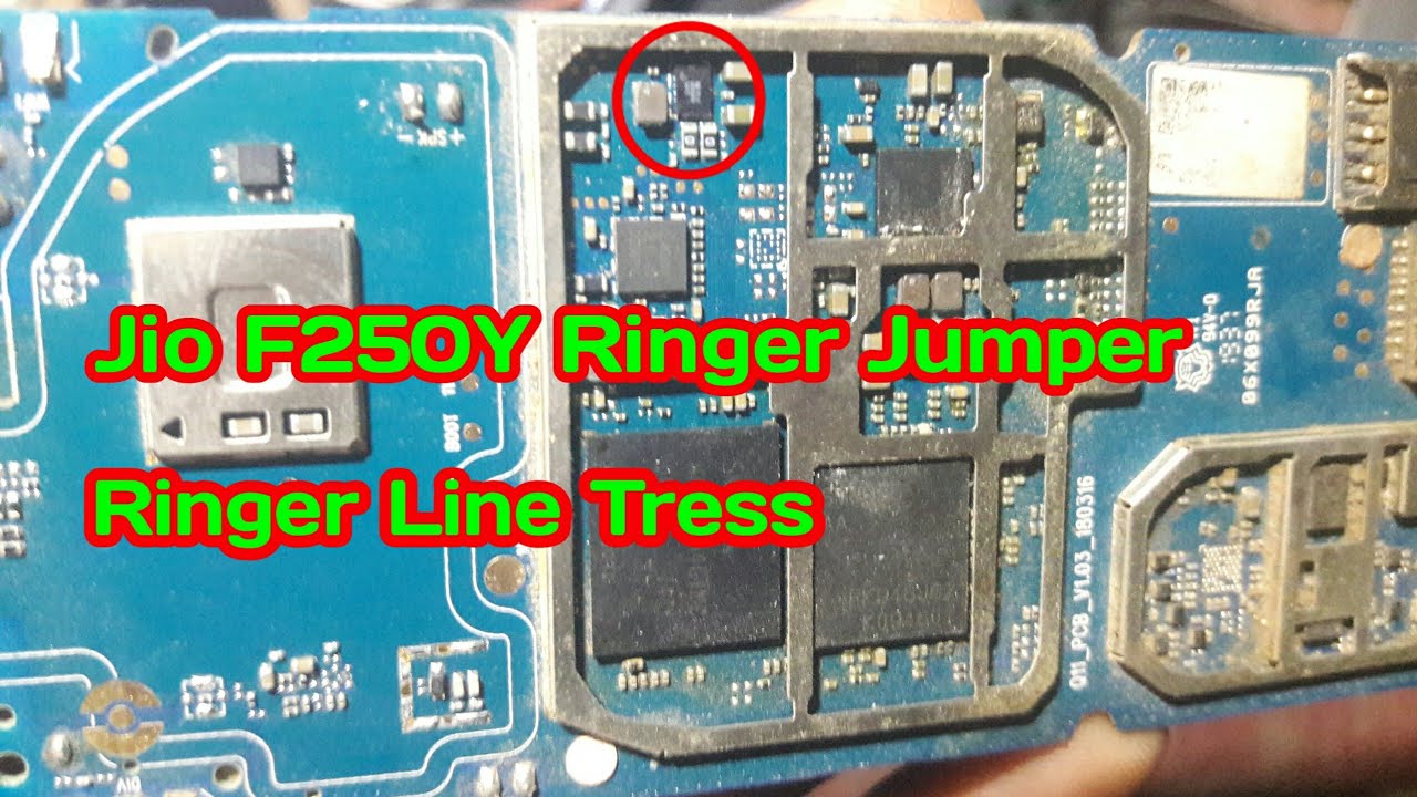 Jio f250y ringer ways||jio f250y ringer jumper - YouTube