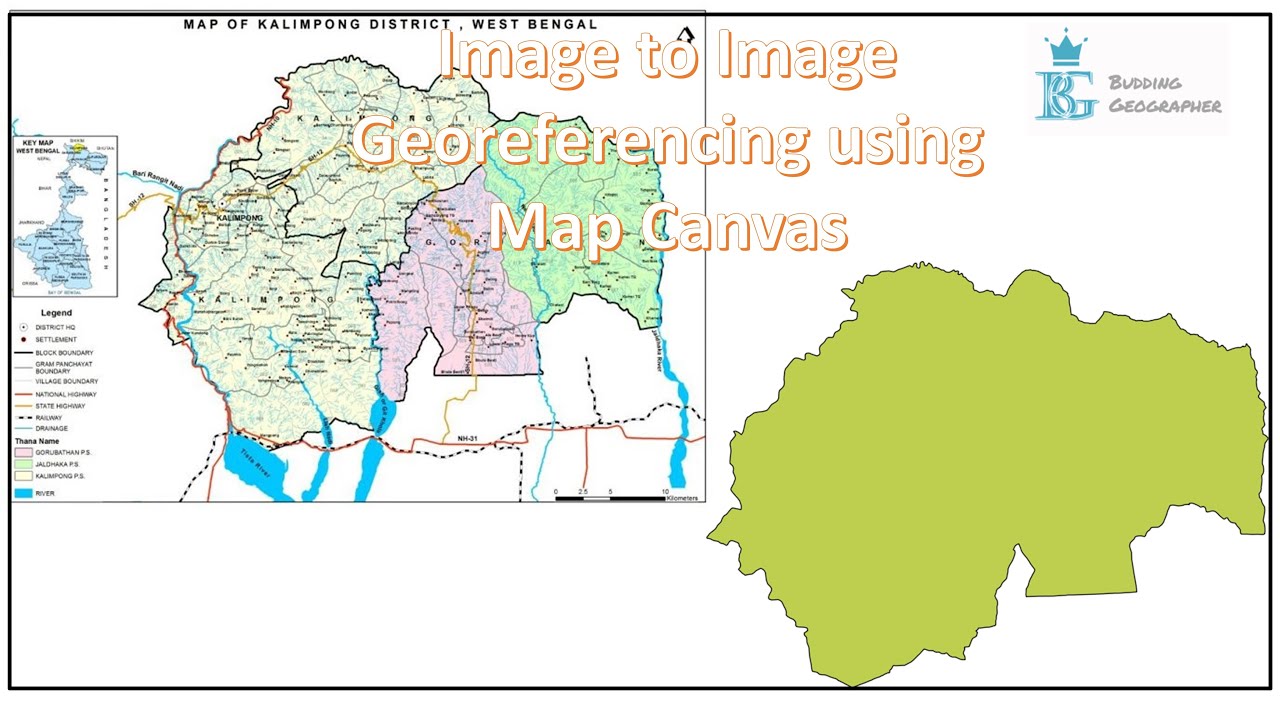 QGIS Series 6: Image-to-Image Georeferencing using Map Canvas in QGIS ...
