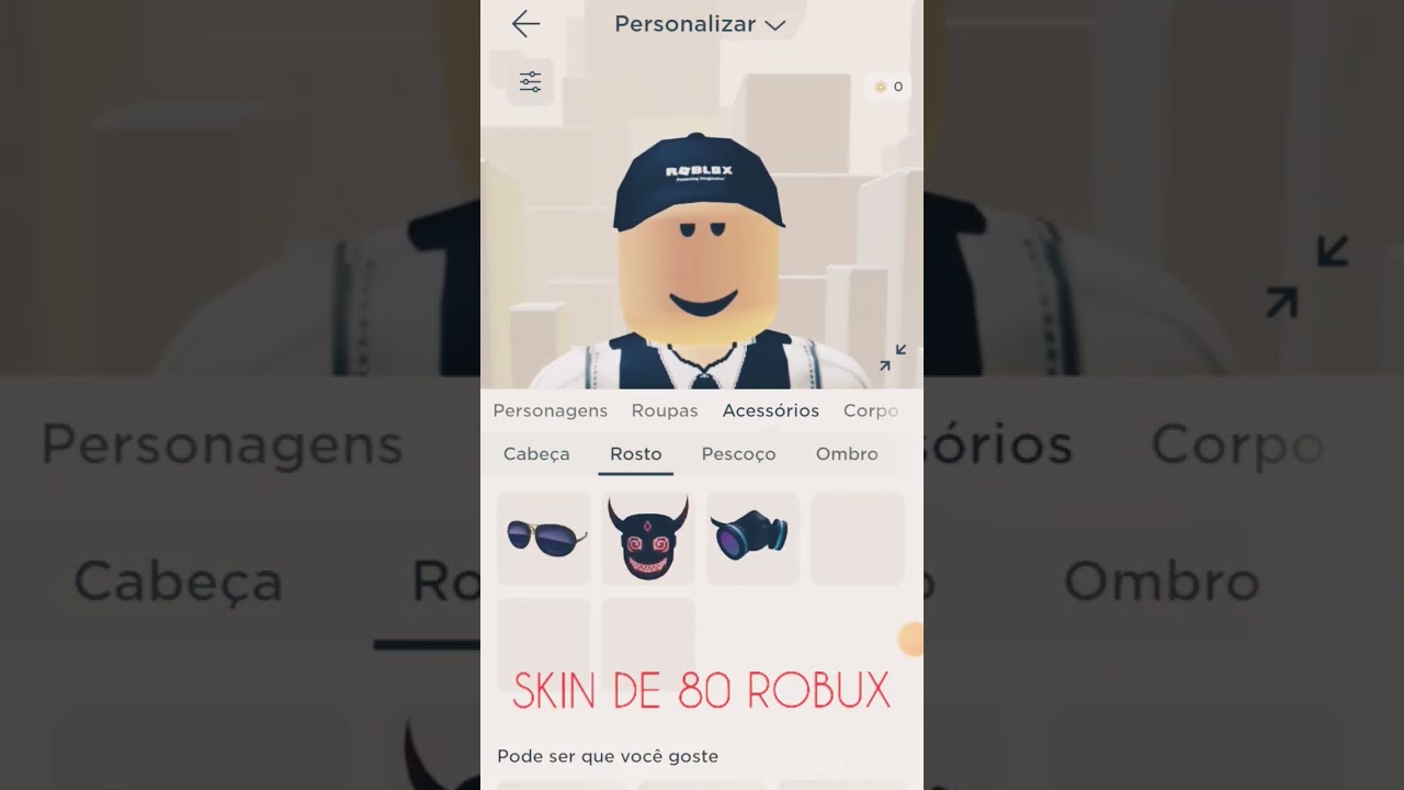 Ideia de skin de 80 robux - YouTube