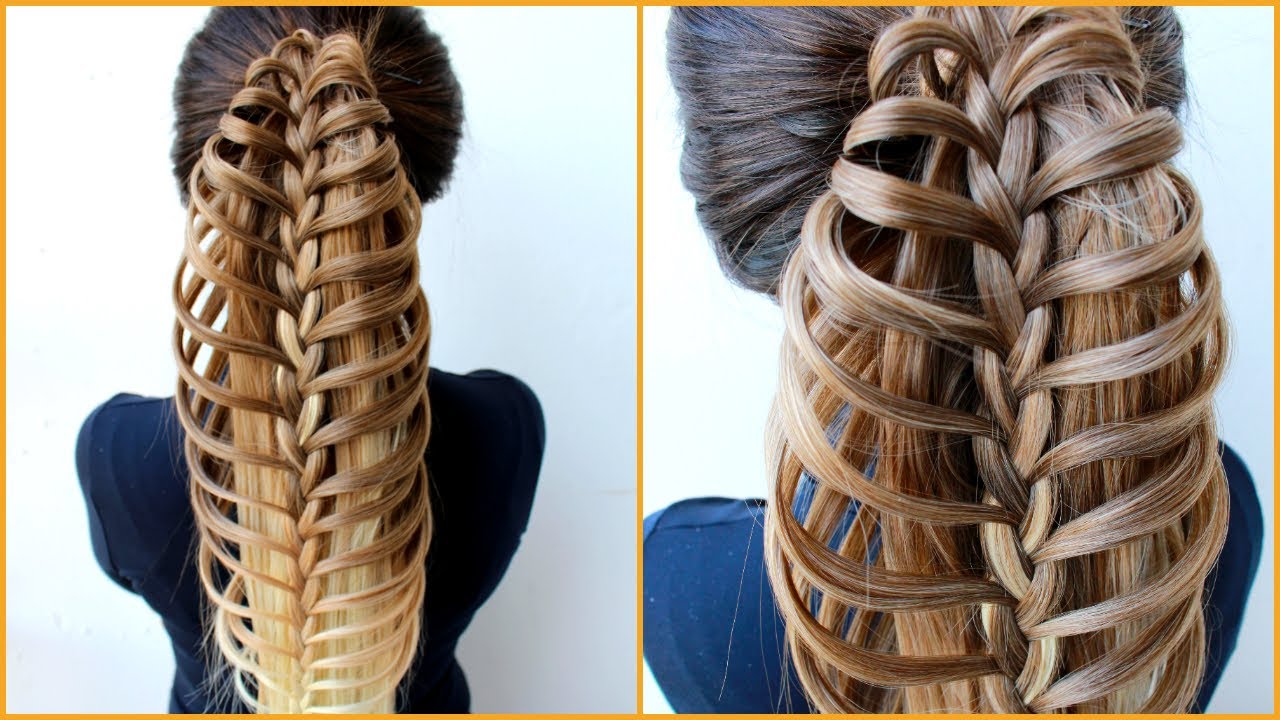 High Rib Cage Ponytail by Another Braid ! Back to School Easy ...