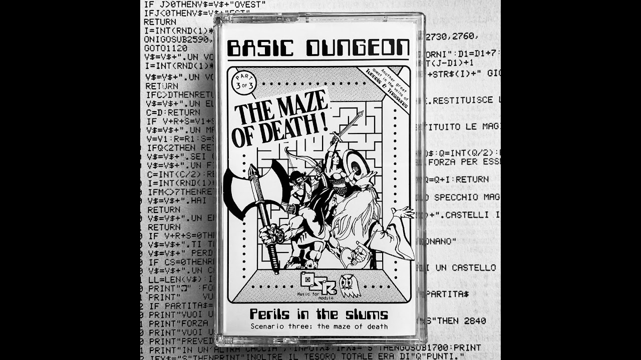 BASIC DUNGEON - Perils in the slums scenario 3: the maze of death (Full ...