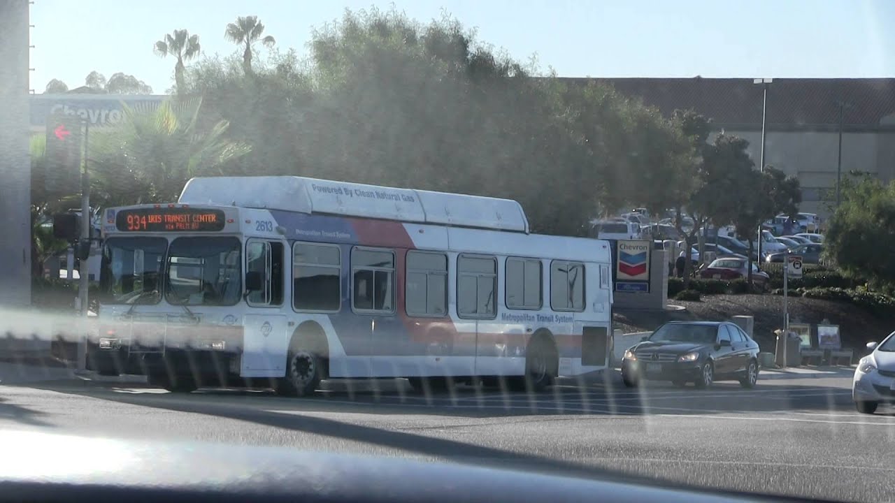 MTS - New Flyer C40LF Route 934 #2613 - YouTube