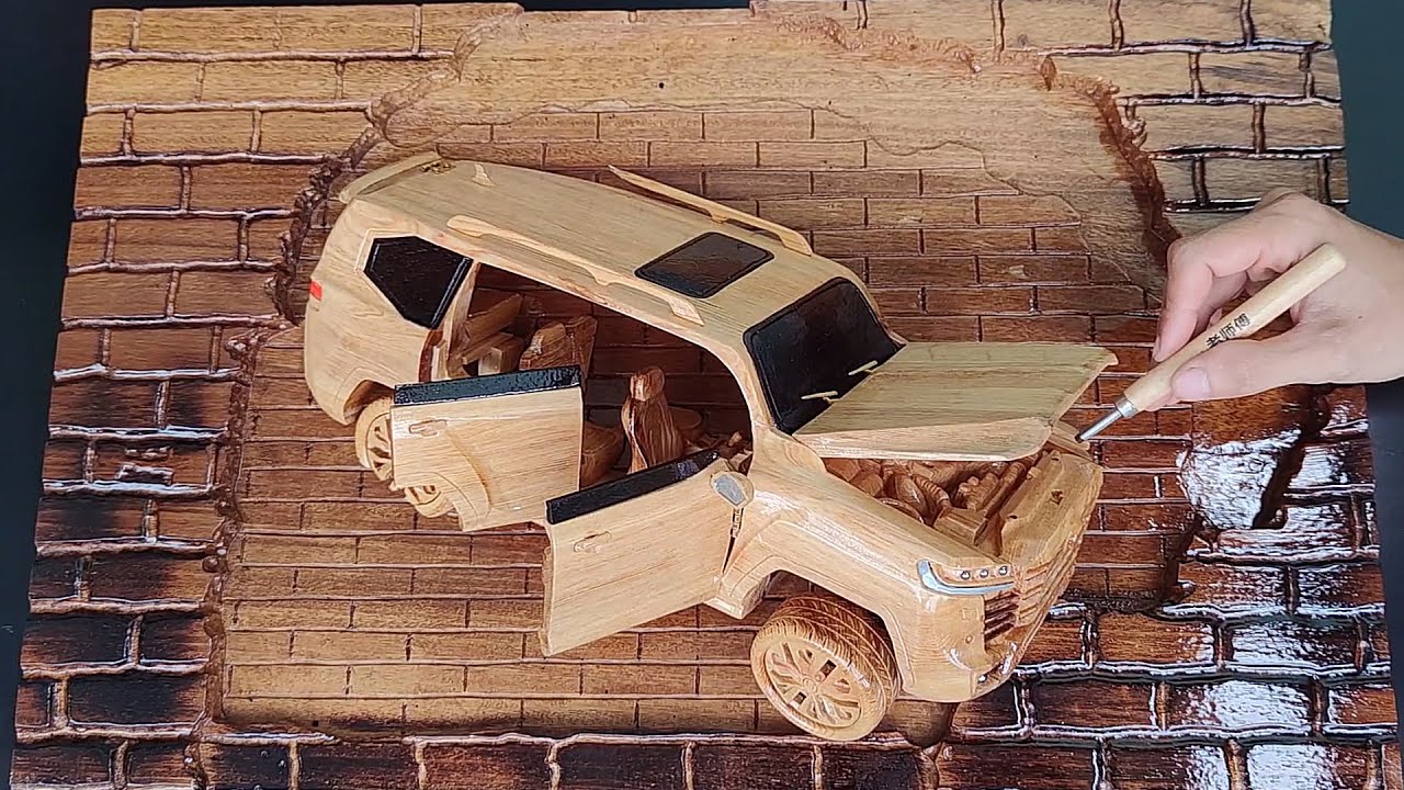 2022 Toyota Land Cruiser (new model),Woodworking,DIY Car by Awesome ...