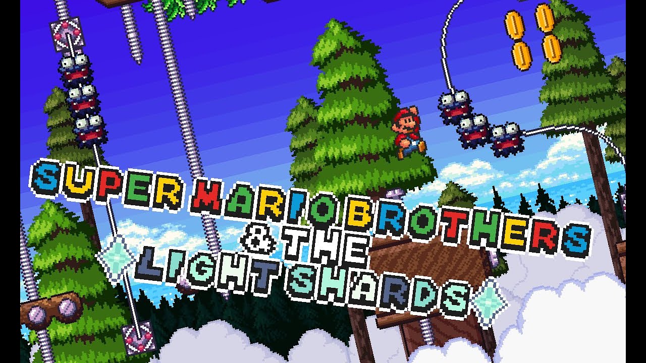 sᴍʙx ₁.₄.₅ SMB & the Light Shards 1-3 Wooden Heights - YouTube