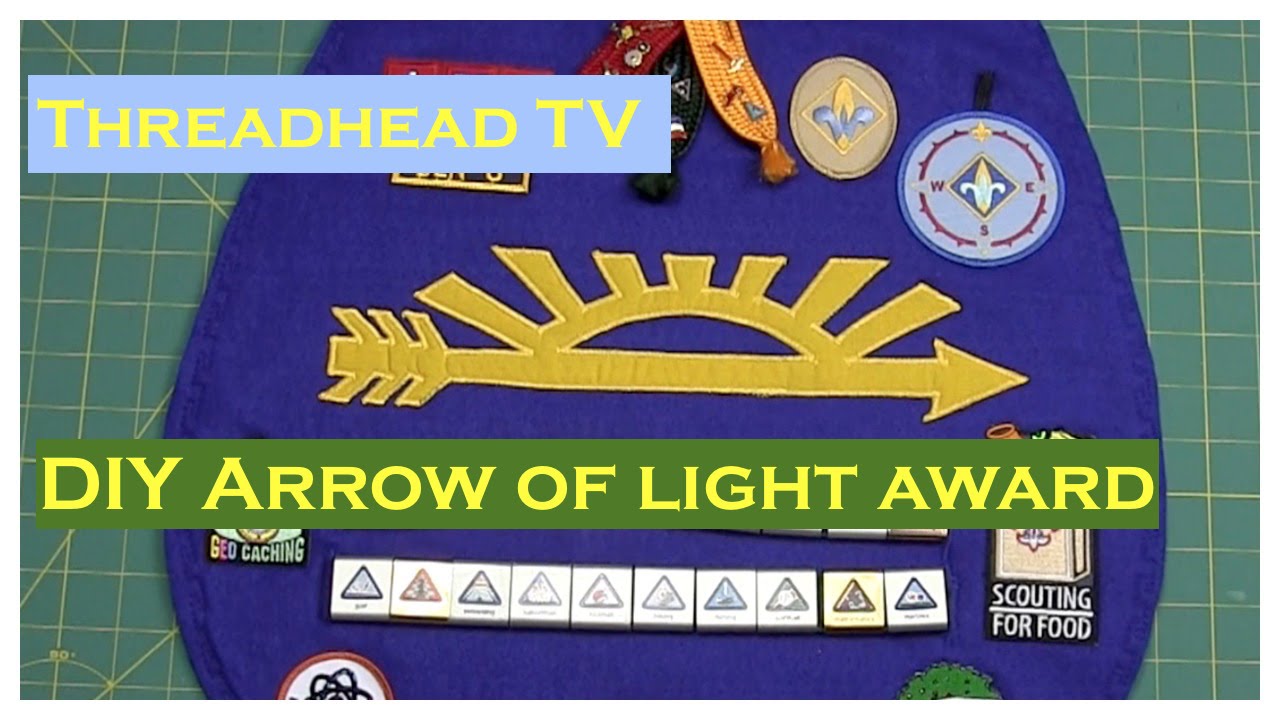 DIY Arrow of Light Award Cub Scout Webelos - YouTube