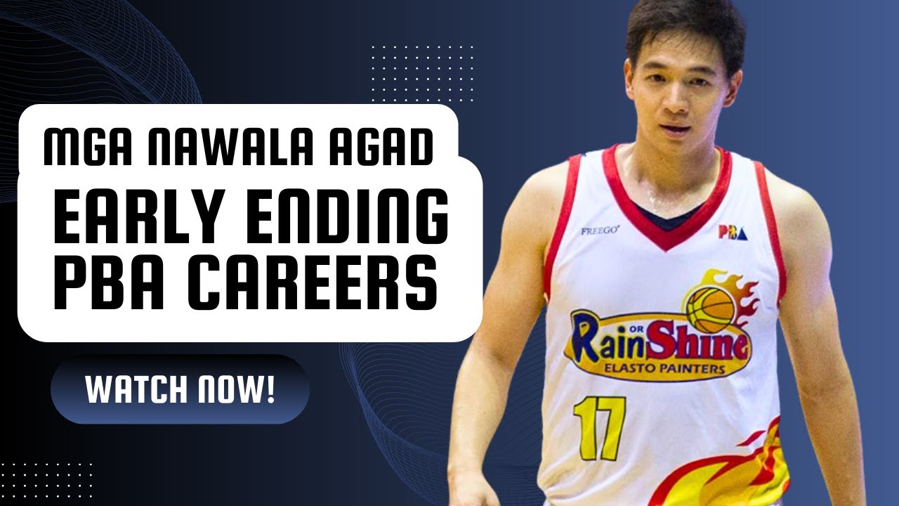 Mga PBA Player Na Maagang Nawala Sa PBA - YouTube