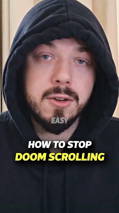 How to stop doom scrolling - YouTube