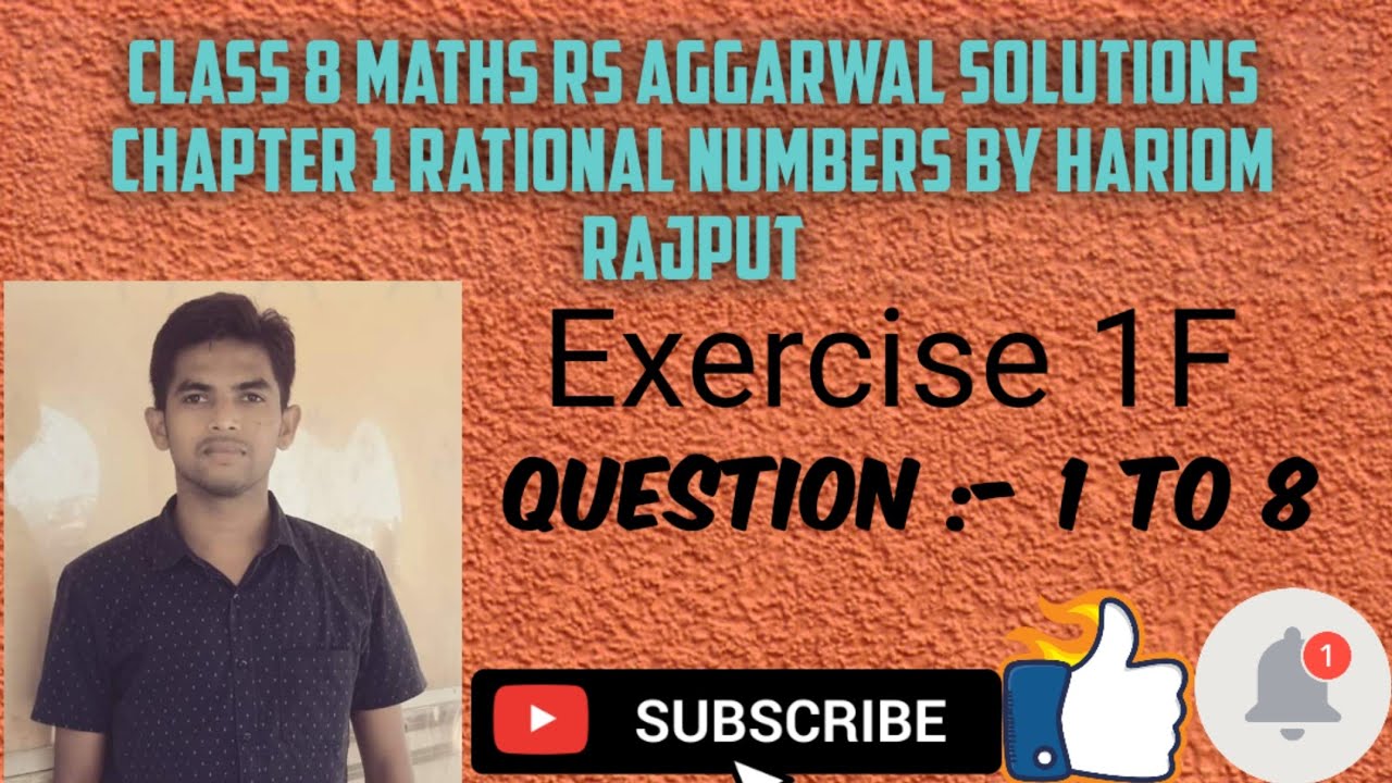 Class 8 Maths RS Agrawal Solutions Chapter 1 Rational Numbers class-8-maths-rs-agrawal-solutions-chapter-1-rational-numbers