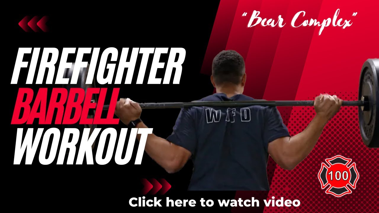 Bear Complex - Firefighter Barbell Workout - 100 Firehall Workouts - YouTube