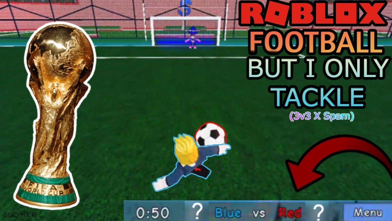 ROBLOX FOOTBALL BUT I CAN ONLY SLIDE TACKLE (TPS: Street Soccer) - YouTube