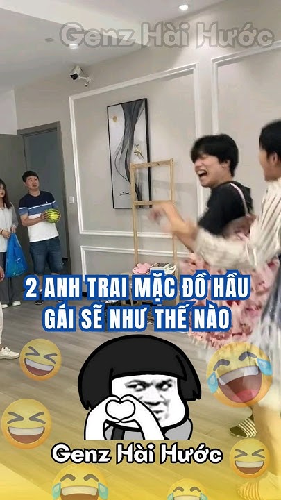 Cho 2 Anh Trai Cosplay Hầu Gái Cực Ấy Ấy Nhà Có 2 Anh Trai Genz Hài Hước Shorts