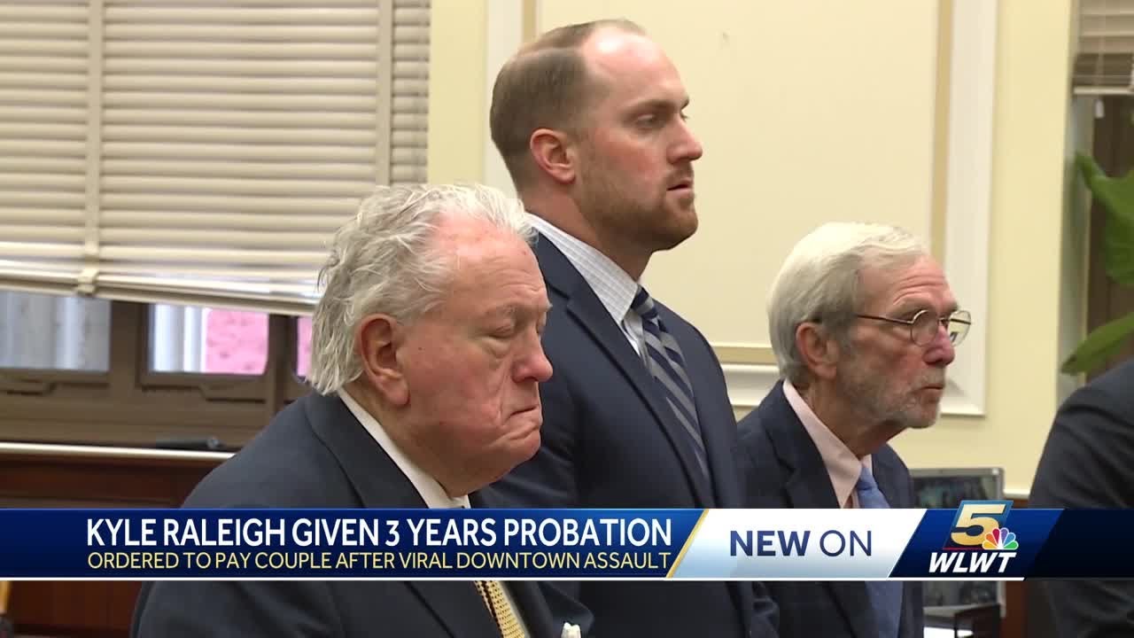 Kyle Raleigh sentenced in connection with viral assault outside ...