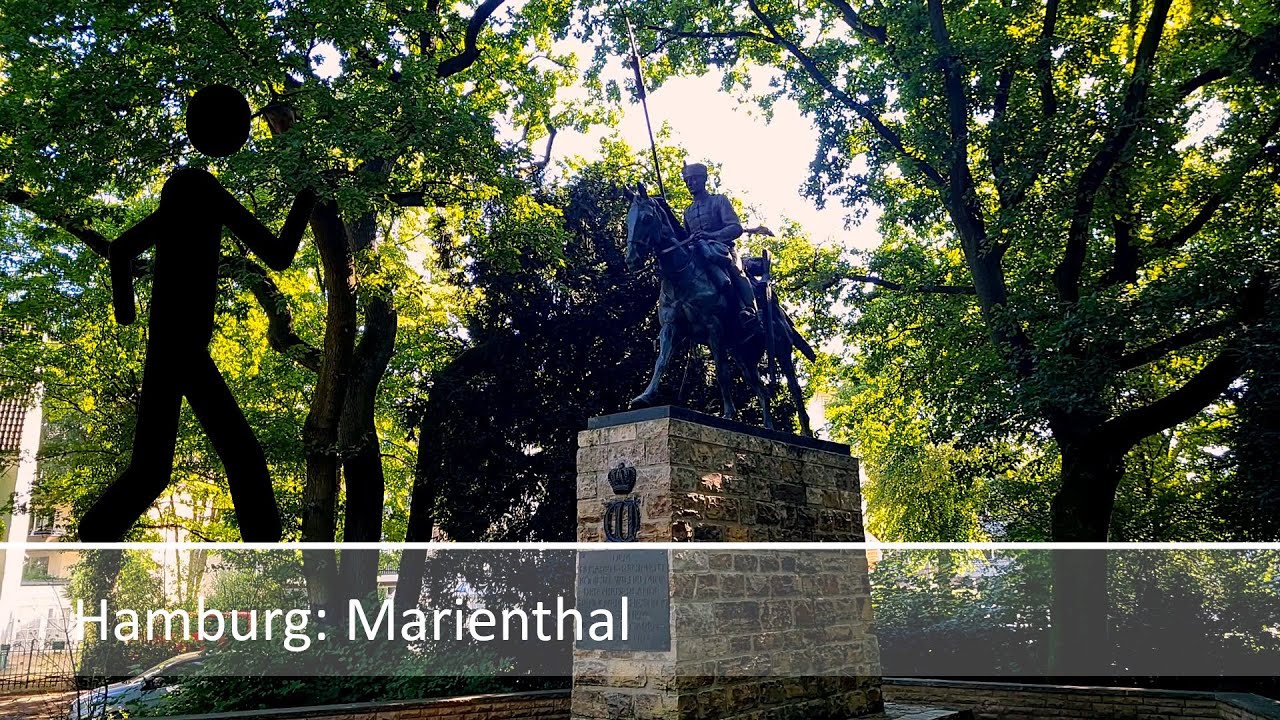Der Geher in Hamburg: Marienthal - YouTube
