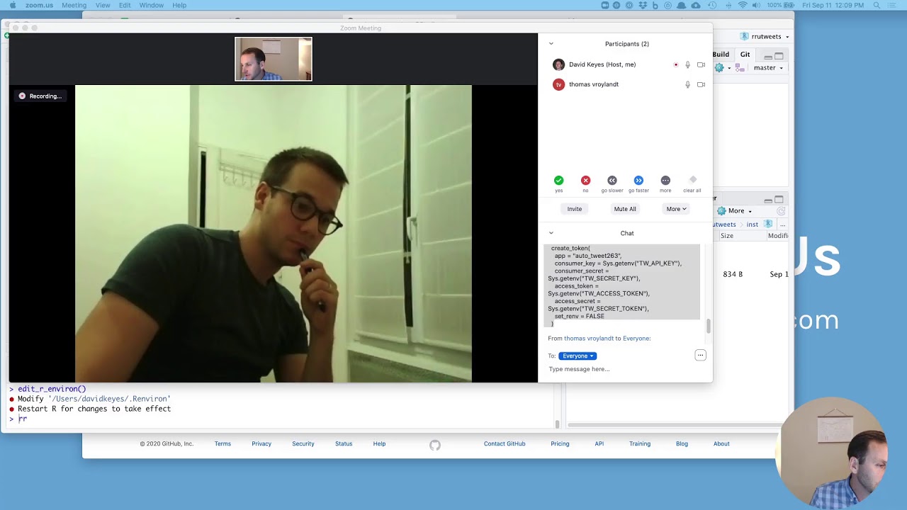 Automated tweeting with GitHub Actions - YouTube