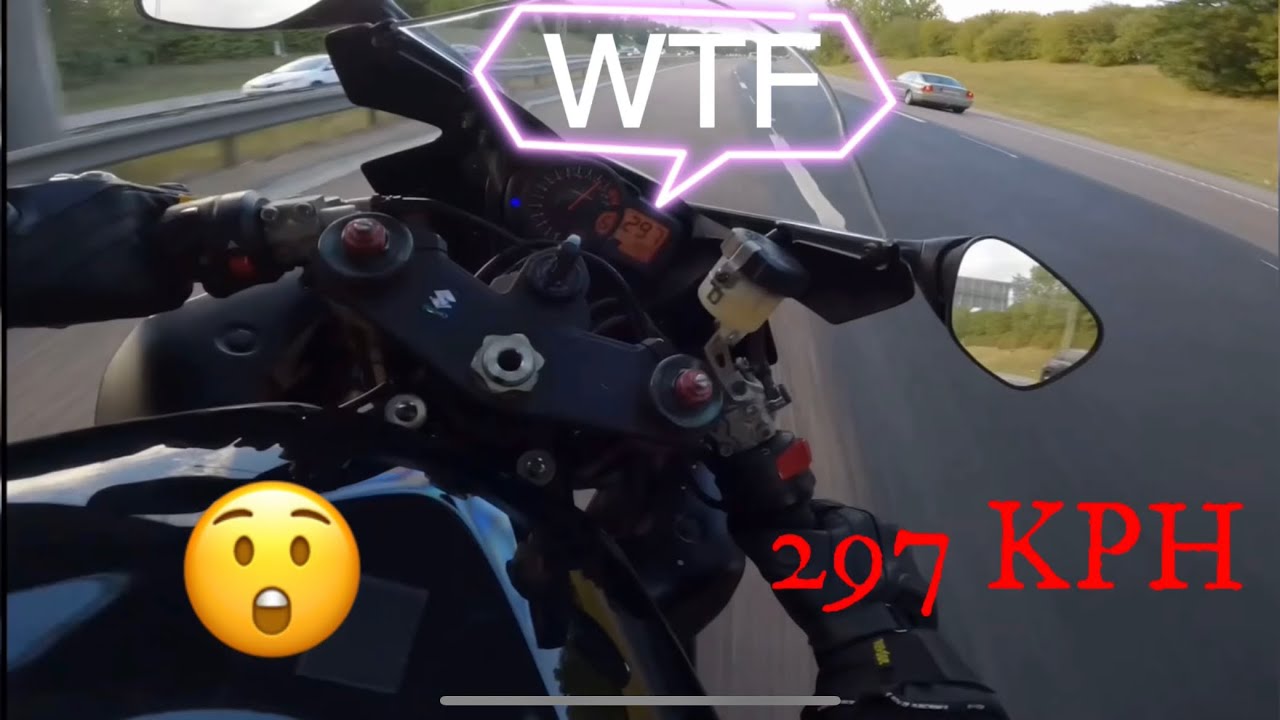 Suzuki gsxr the real ghost rider !! bmw yamaha #gsxr #bmw - YouTube