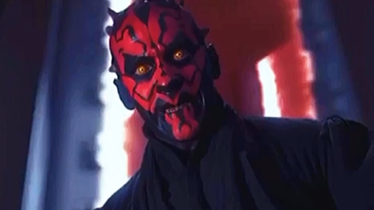 Darth Maul Smile that Stares into your Soul - YouTube