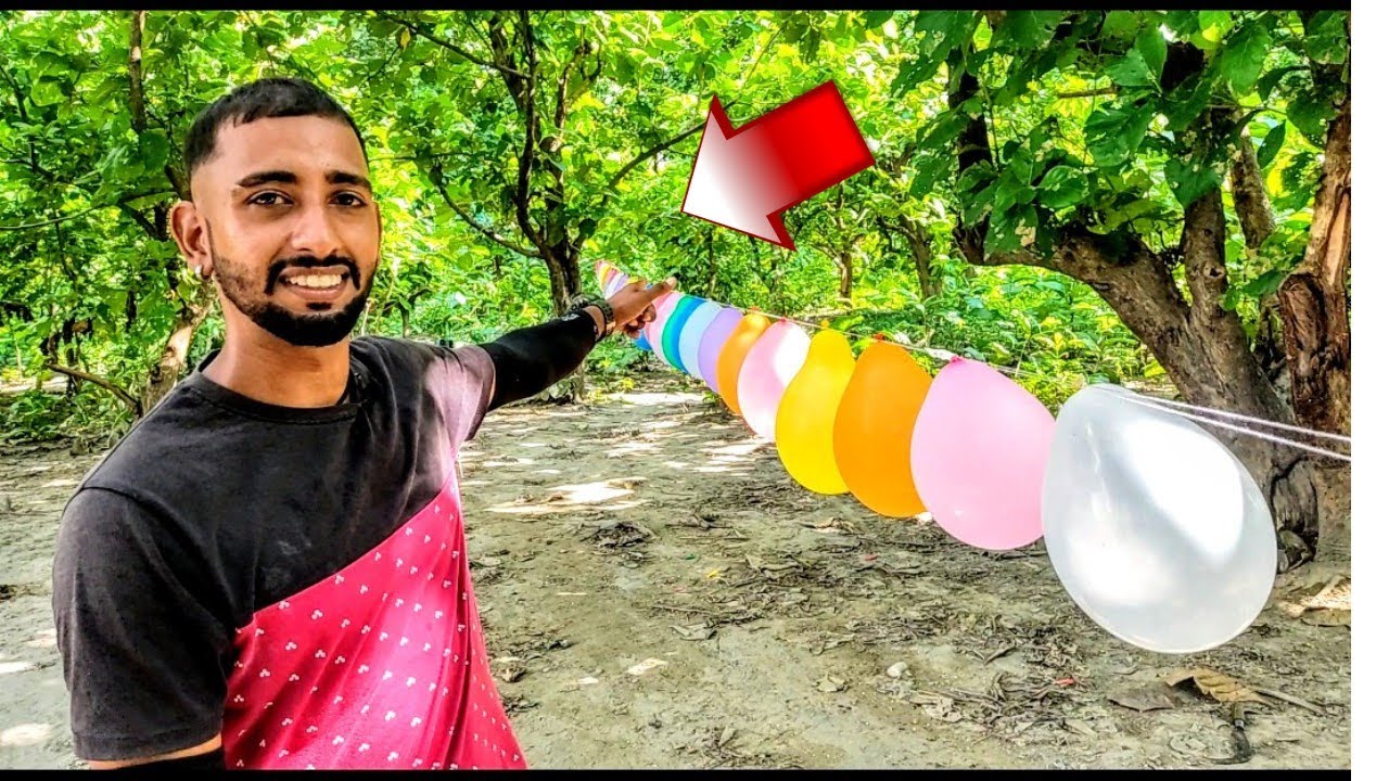 Rocket Power🔥Vs Balloons || गुब्बारों की ऐसी तैसी हो गई🤣 #experiment ...