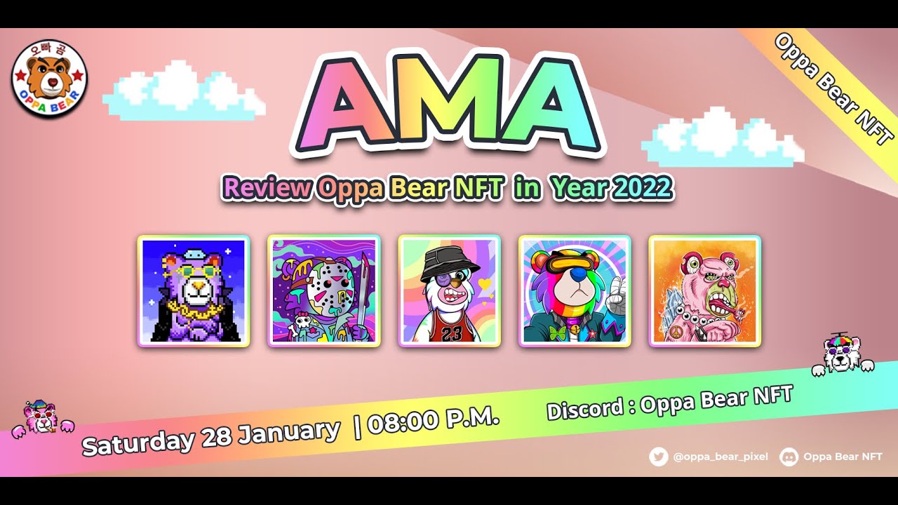 AMA Talk with Oppa Bear (Project Update #6 on January) - YouTube