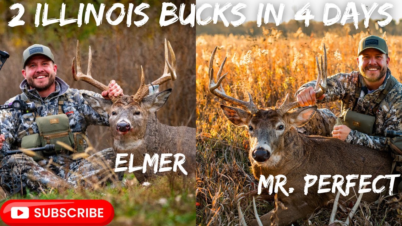 2 Illinois Bucks In 4 DAYS!!! | Outdoor X Media | Brad Hockersmith ...