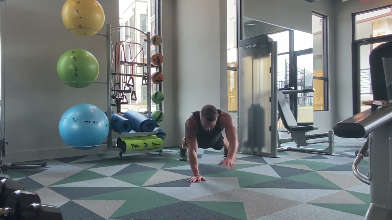 Extended Plank With Alternating Arm Raise - YouTube