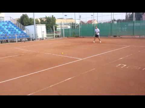 Radu Cornea College tennis video - YouTube