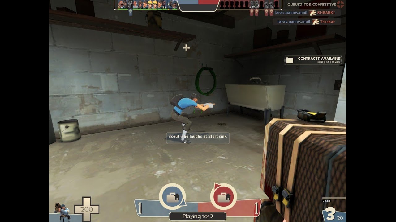 scouts who laugh at 2fort sink - YouTube