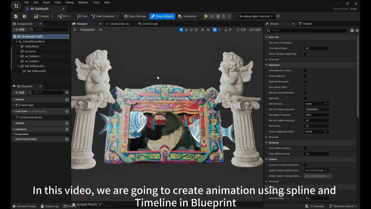 Unreal Animation through Spline and Timeline Process - YouTube