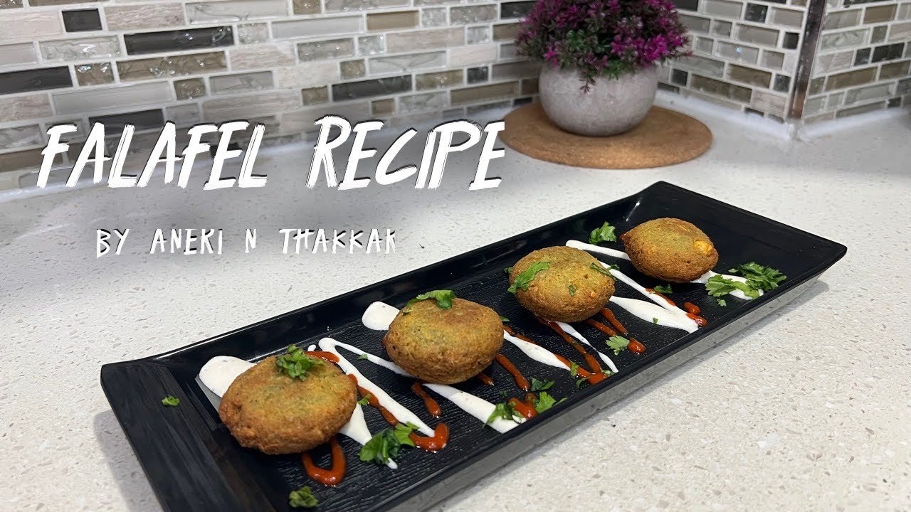 Falafel Recipe | Easy & Quick Falafel Recipe | ANERI N THAKKAR - YouTube